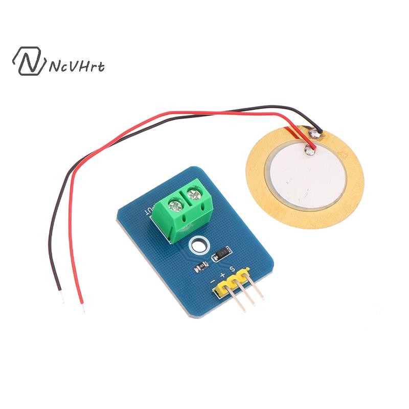 NcVHrt 1 Bộ DIY KIT 3.3V / 5V Gốm Piezo Cảm Biến Mô Đun Analog Bộ Điều ...