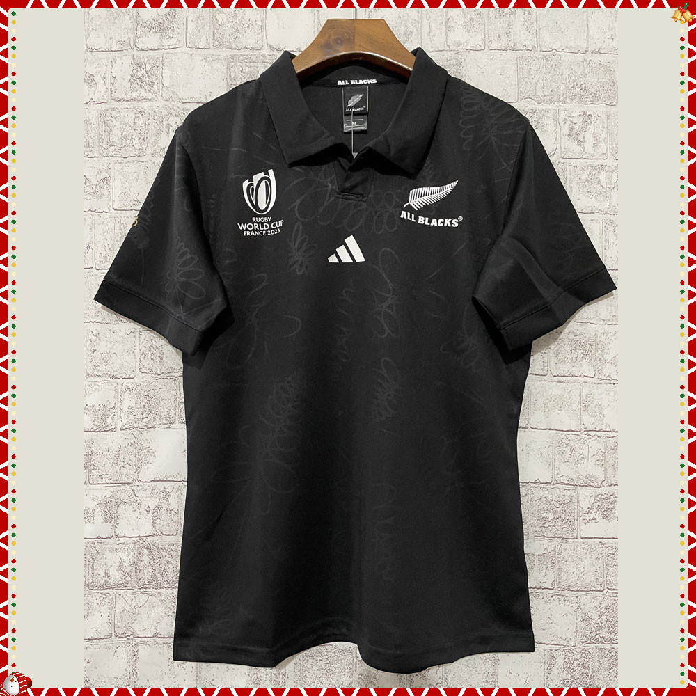 2023 RWC All Blacks Jersey New Zealand Rugby World Cup Sân nhà 1: 1 ...