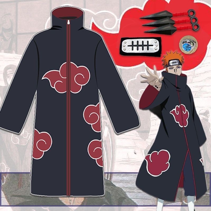 Chất Lượng cao Anime Nhân Vật Naruto Trang Phục, Akatsuki Cosplay Áo ...
