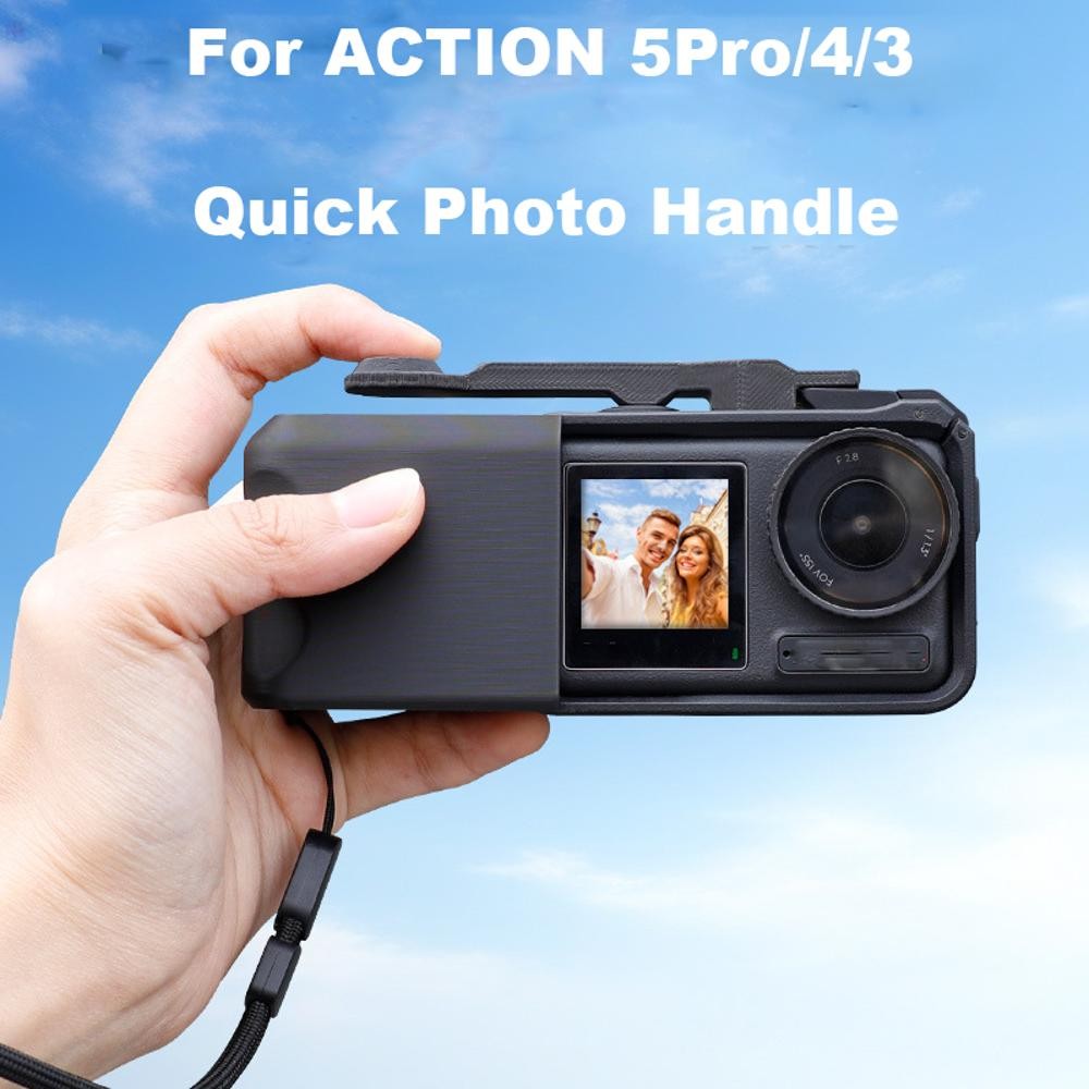 In 3D Street Grip Vlog Holder Combo Camera Grip Holder cho DJI Action 5 ...