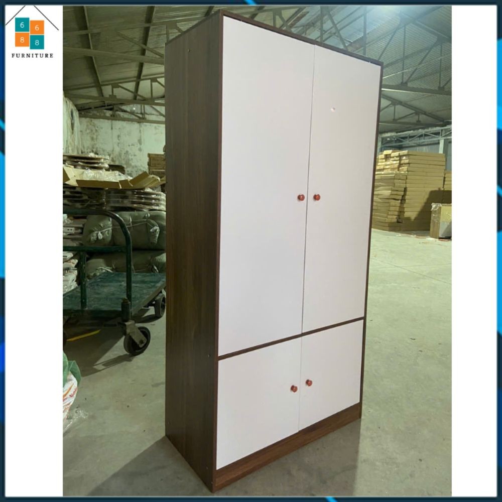 Tủ Quần Áo Cao 160cm, Ván Gỗ MDF Nhập Khẩu Dày 12mm, Bền Bị Chịu Lực ...