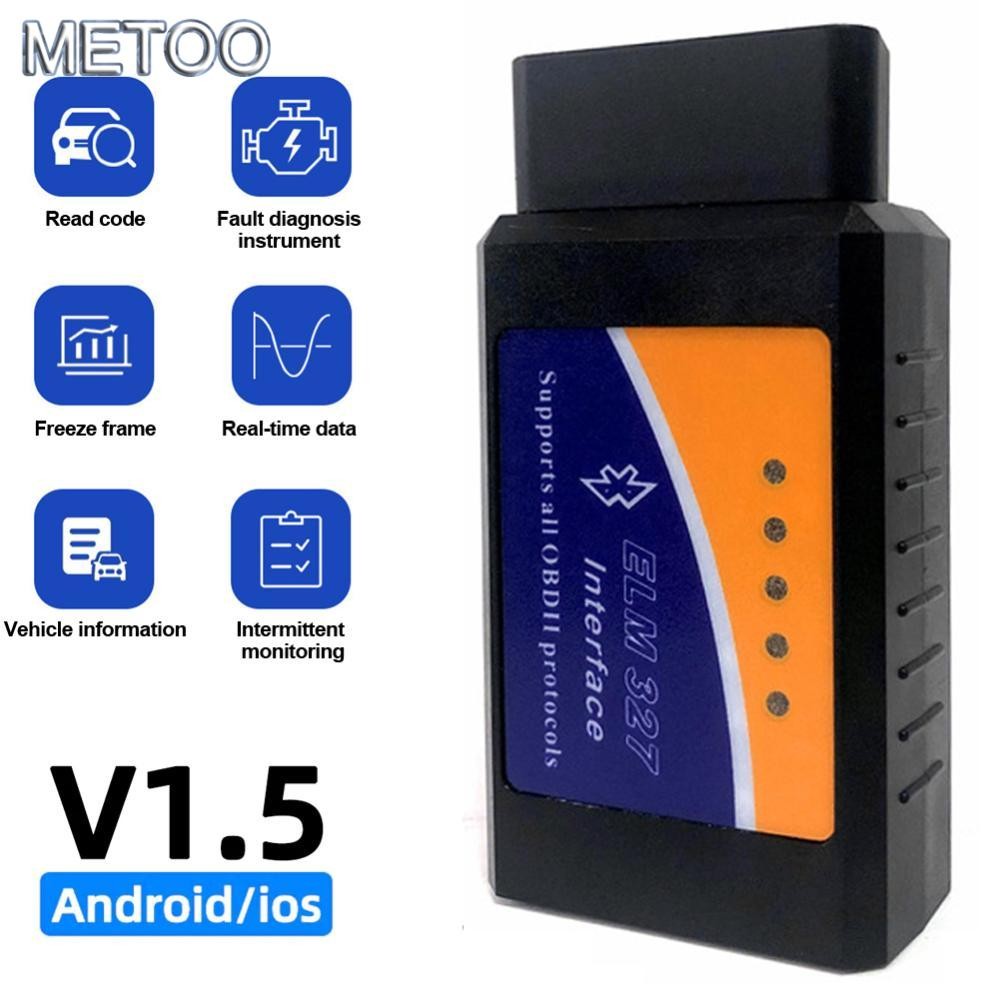 MT OBD2 ELM327 V1.5 Máy quét Bluetooth Máy dò chẩn đoán ô tô Công cụ đọc mã OBD 2 cho IOS ...