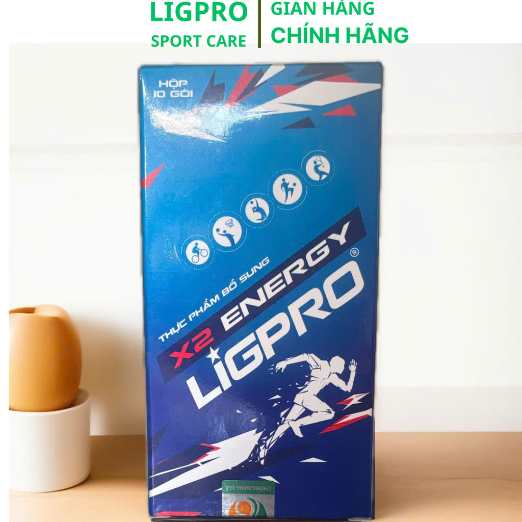 X2 ENERGY LIGPRO HỘP 10 gói thức uống thể thao bù nước điện giải,Bổ ...