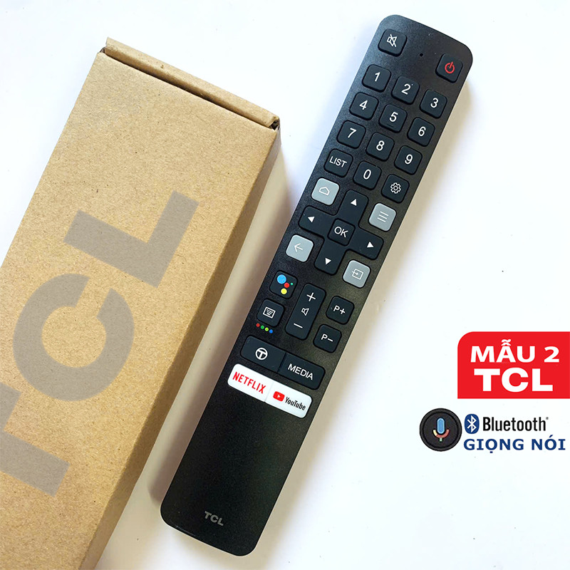 Điều Khiển TV Giọng Nói TCL - Remote tivi TCL micro [CHÍNH HÃNG] - TẶNG ...