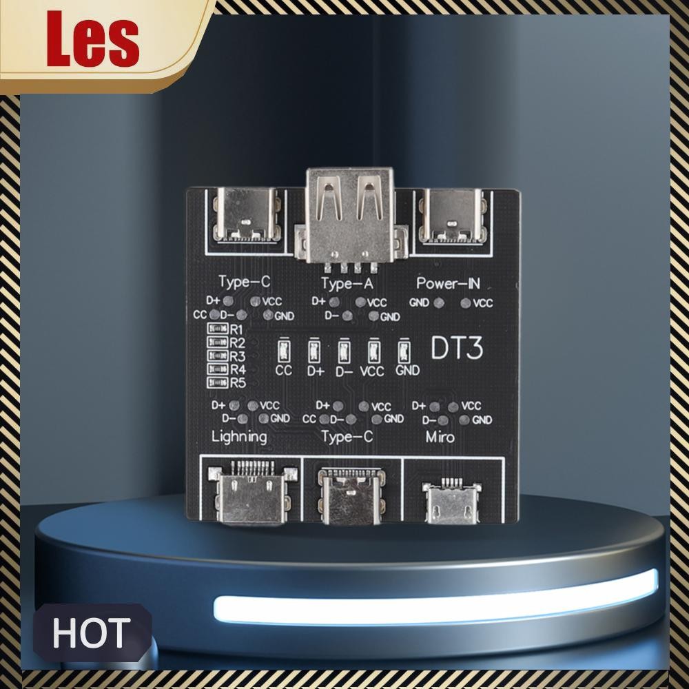 Máy kiểm tra cáp USB DT3 Bảng phát hiện cáp dữ liệu USB Type-C cho IPhone Android | Shopee Việt Nam