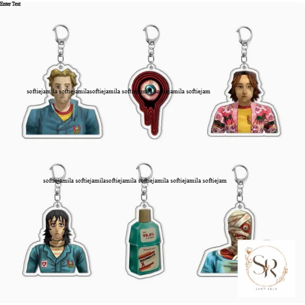 Trò chơi kinh dị mouthwashing Keychain Jimmy xoăn ANYA daisuke ...