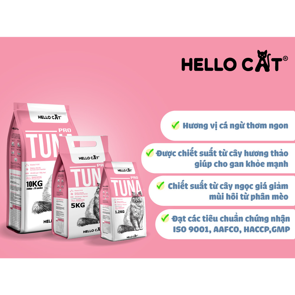 Hạt thức ăn cho mèo HELLO CAT 5kg - Petshop Dog&Cat | Shopee Việt Nam