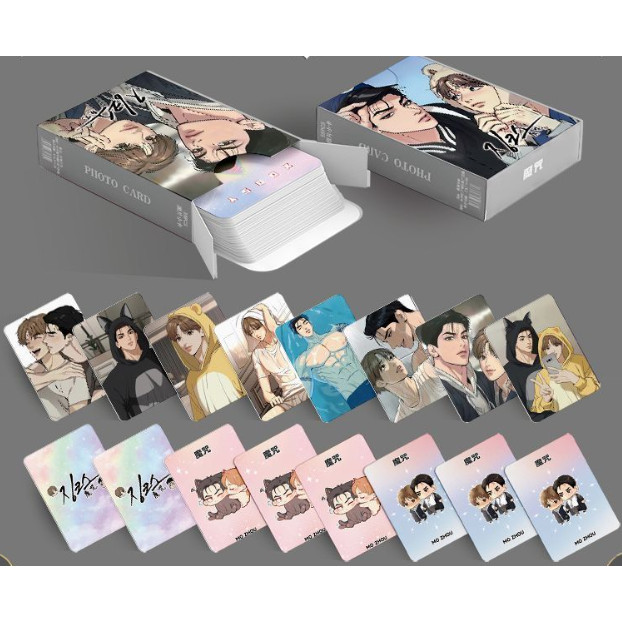 10-55pcs Jinx Mingwa Hologram Laser Lomo Cards Manga Manhwa comic Photo ...