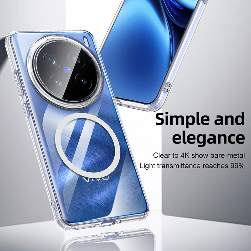 Dành cho VIVO X200, X200 Pro, X200 Pro Mini Case ELVEV Túi khí chống ...