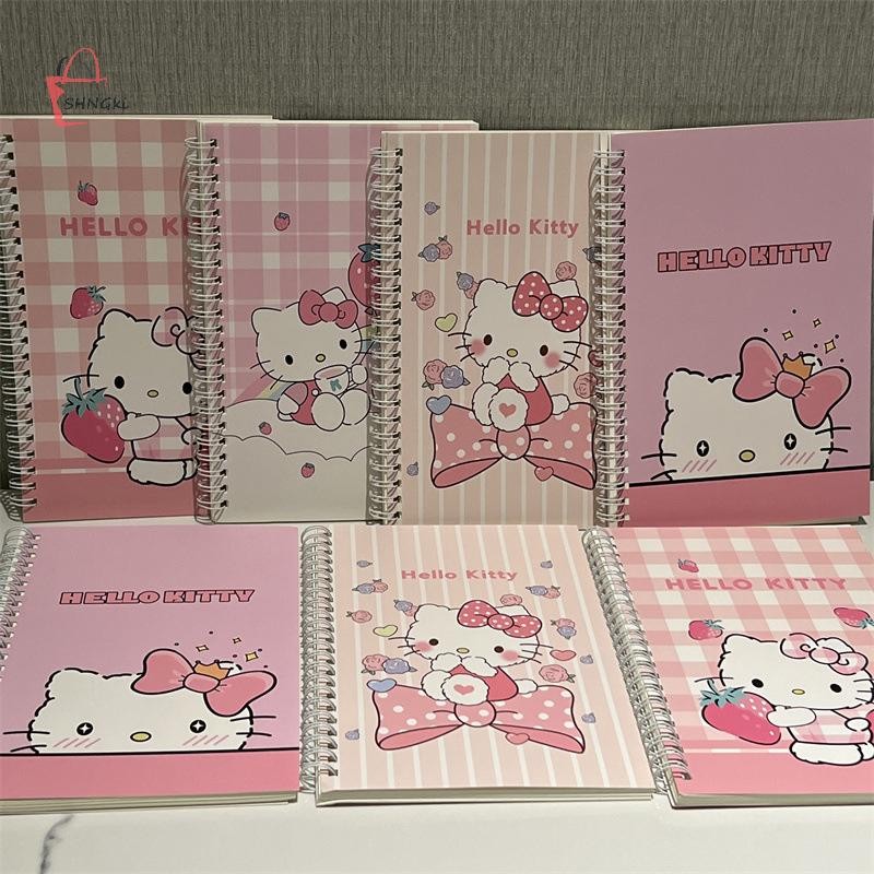 Shngki Hoạt Hình Sanrio Hello Kitty Kuromi Notebook A5 Cuộn Máy Tính ...