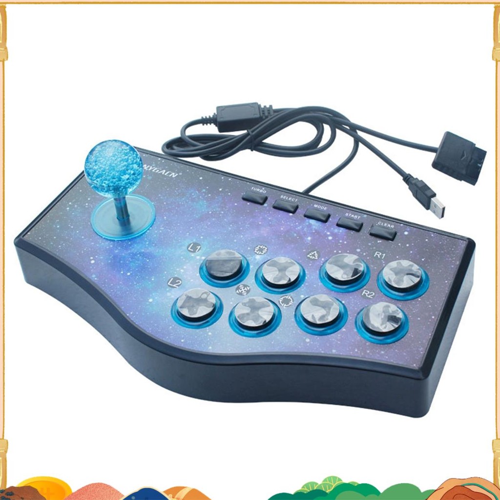 Usb Arcade Fight Stick Street Fighting Joystick Bộ điều khiển tay cầm ...