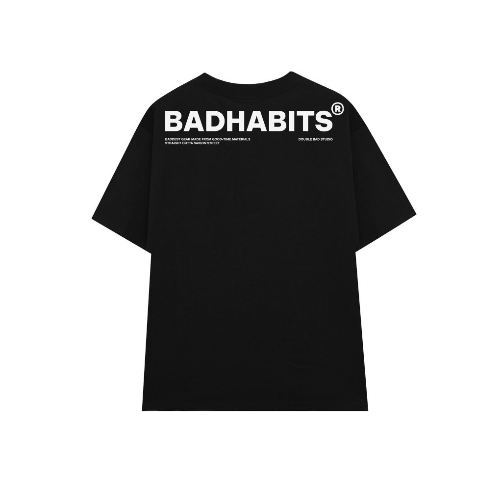 (COD) Áo Thun Unisex BAD HABITS Basic Tee - Local Brand Chính Hãng | Shopee Việt Nam