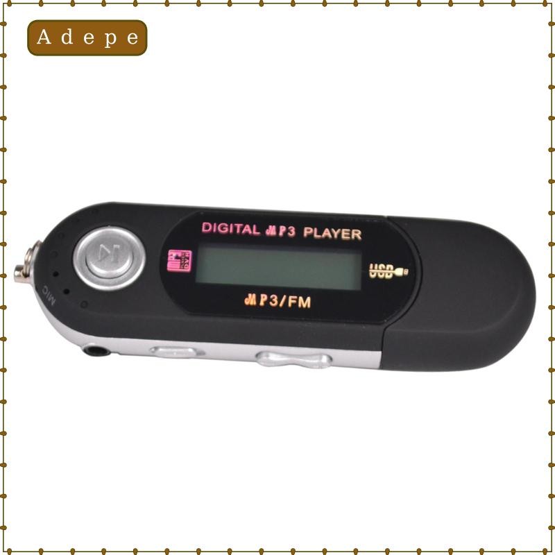 Mini USB MP3 Player w / 8GB Bộ nhớ trong Máy nghe nhạc màu đen | Shopee ...