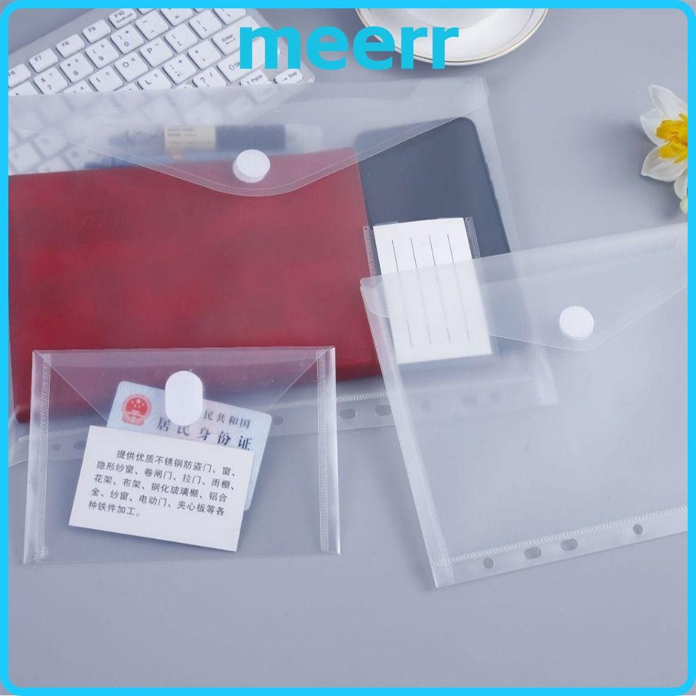 Túi đựng hồ sơ MEERR, Thư mục tập tin trong suốt chống nước, Thư mục tài liệu bằng nhựa A4 / A5 ...