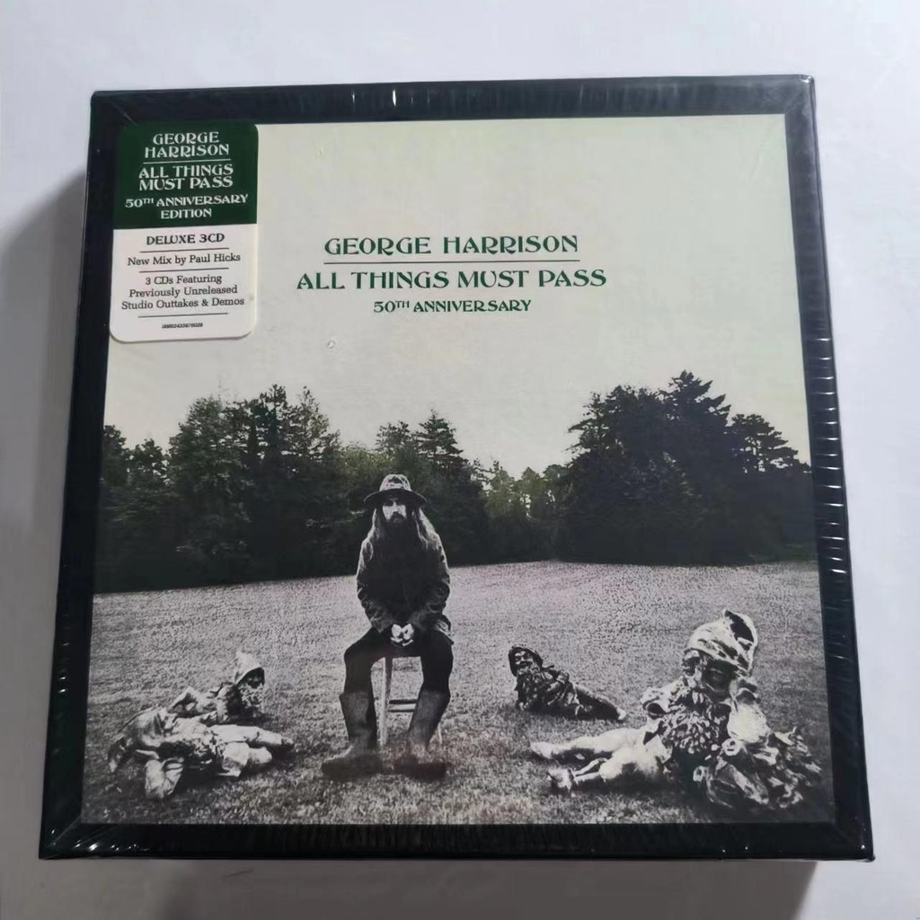 George Harrison All Things Must Pass Album 3CD Nhập khẩu C22 M04 ...