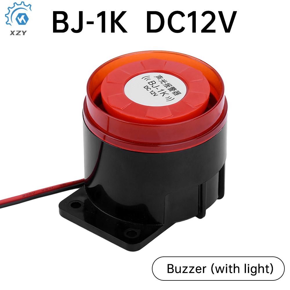 Bj-1k 12V 24V 220V Buzzer Âm thanh và ánh sáng Decibel cao Báo động nổ Sừng chống trộm Điện tử ...