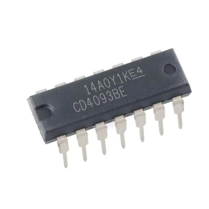 Cd4093 CD4093BE In-Line DIP-14 Logic Chip Original CD4093 và Non-Schmitt Trigger | Shopee Việt Nam
