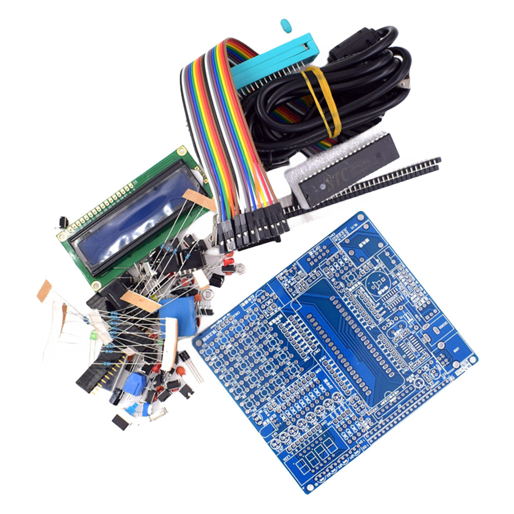 51 Bảng Phát Triển Vi Điều Khiển STC89C52 DIY Bảng Học Bộ Phụ Kiện ...