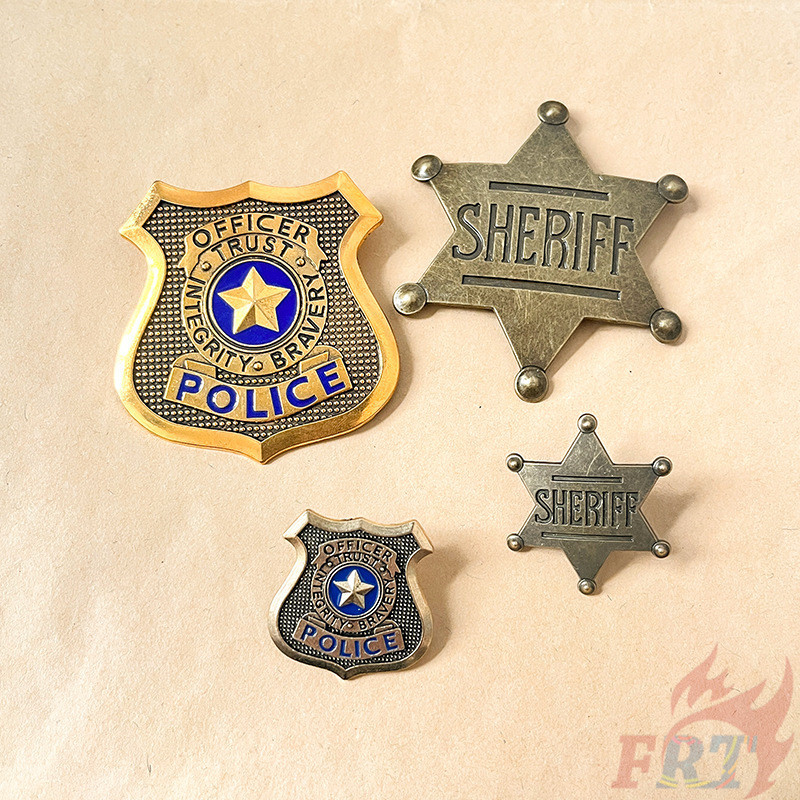 Trâm cài huy hiệu cảnh sát 1pc Doodle Men Ba Lô Nút Chân Huy Hiệu ...