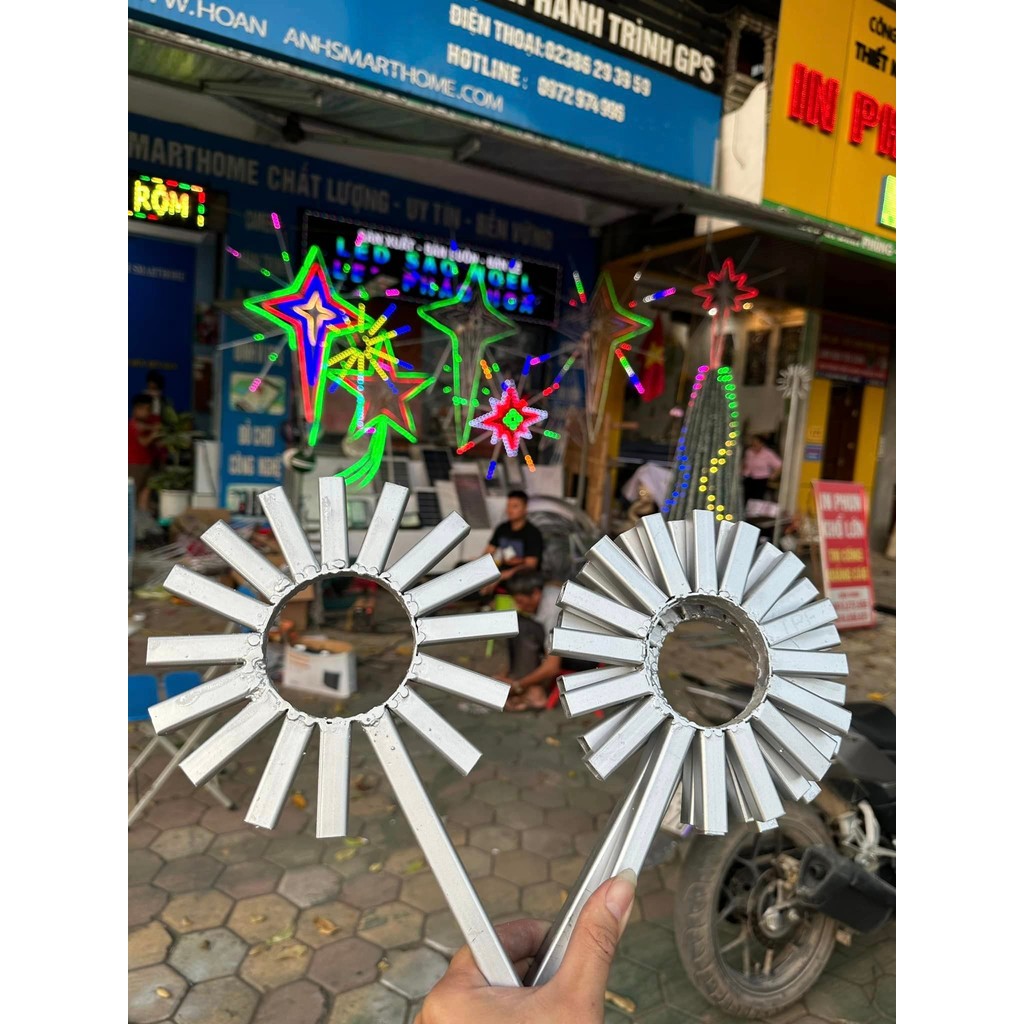 Khung led pháo hoa 11-15 Tia phun sơn chống han rỉ - VUA LED 98 | Shopee Việt Nam