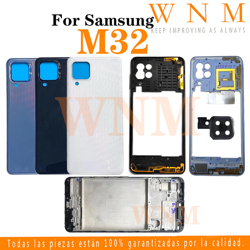Dành Cho Samsung Galaxy M32 4G M325 M325FV LCD Khung Trước Viền Lưng ...