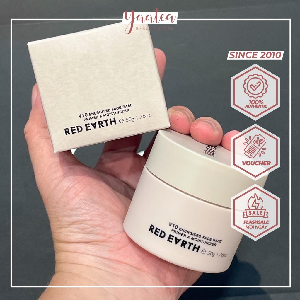 Kem Lót Red Earth V10 Energised Face Base 50g | Shopee Việt Nam