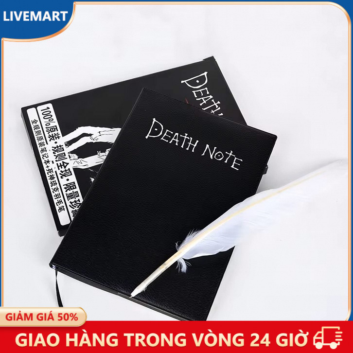 Sổ Death Note Death note [Có hộp và tặng kèm bút lông, kẹp sách] Sổ tay ...