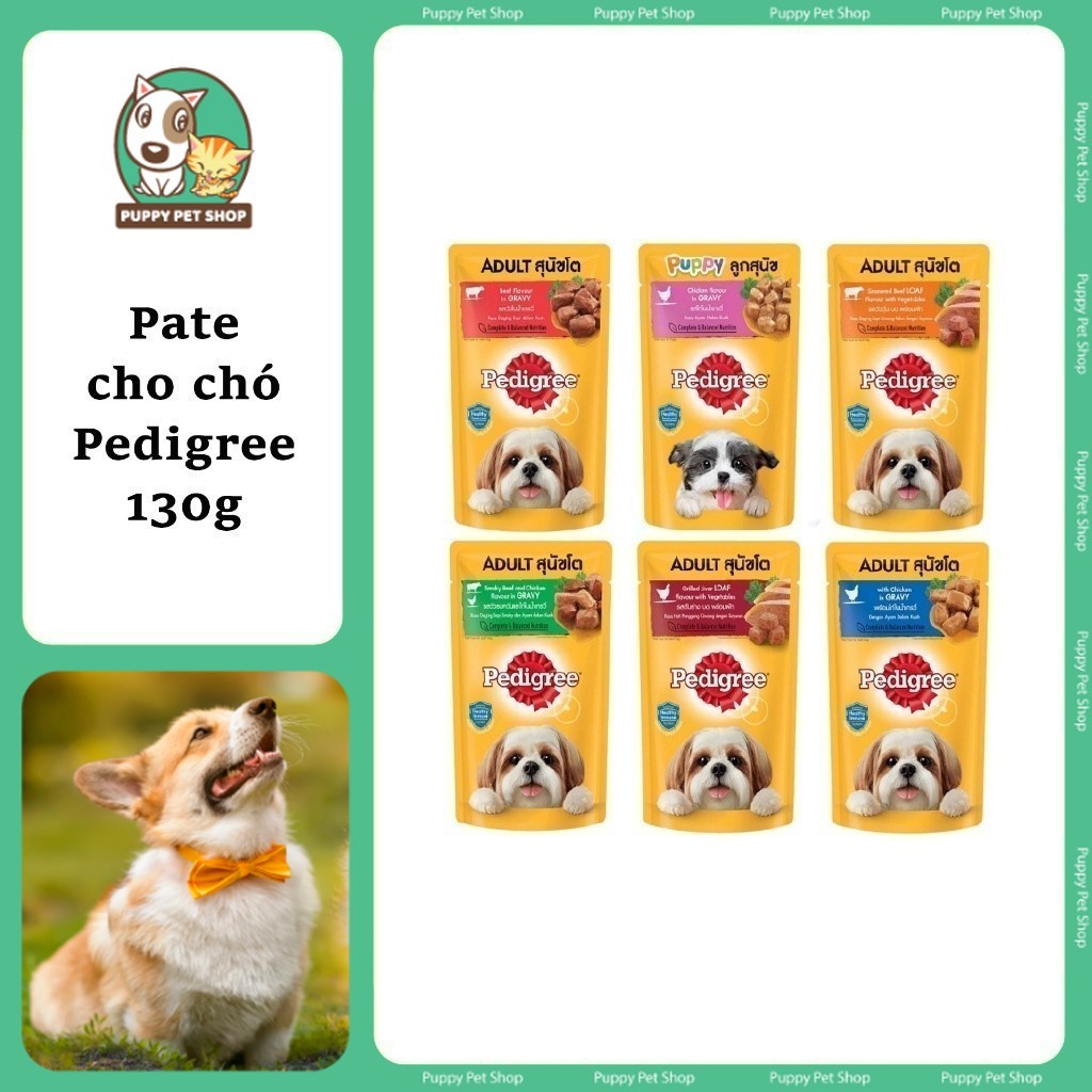 Pate Pedigree 130g - Pate dành cho chó 130g | Shopee Việt Nam