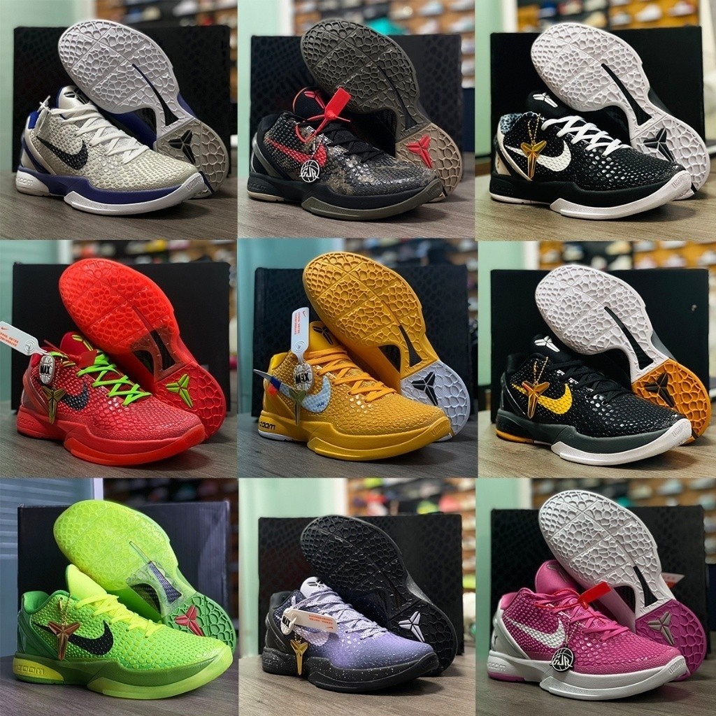 Tuyệt vời giảm giá UA Kobe 6 colorway (tối đa lô) Lowcut bóng rổ giày ...