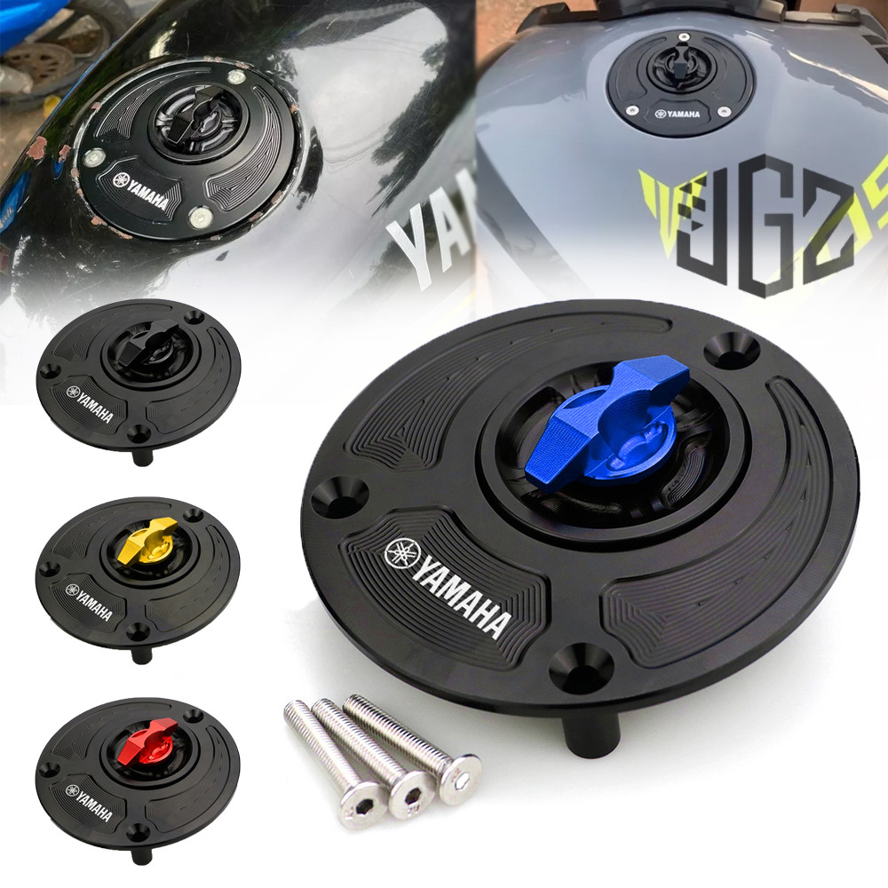 Dành Cho Xe YAMAHA YZF R1 R6 R3 R15 R25 R125 MT07 MT09 XSR900 Nắp Bình Nhiên Liệu Không Chìa ...