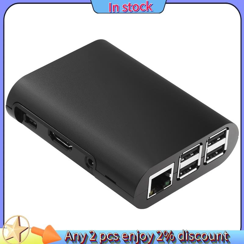 Còn hàng-Case cho Raspberry Pi 3 Model B, Pi 2 Model B & Pi B + 4 Đen | Shopee Việt Nam