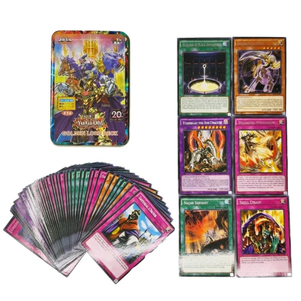 Yu-gi-oh DECK 856 Golden LORD DECK English Holographic Golden White ...