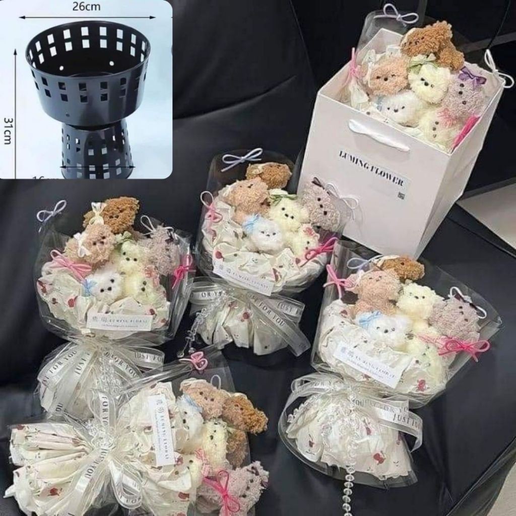 Cốt Nhựa 2 Đầu Tròn Dùng Để Cắm Hoa, Bó Hoa Siêu Xinh, Quà Handmade ...