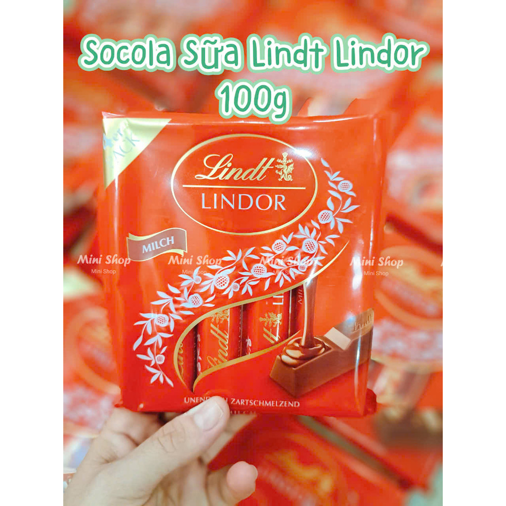 Socola Sữa Lindt Lindor 100g leetrinh15 | Shopee Việt Nam