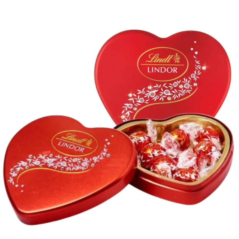 [Có sẵn] Socola Lindt Lindor Milk Crystal Heart 96G | Shopee Việt Nam