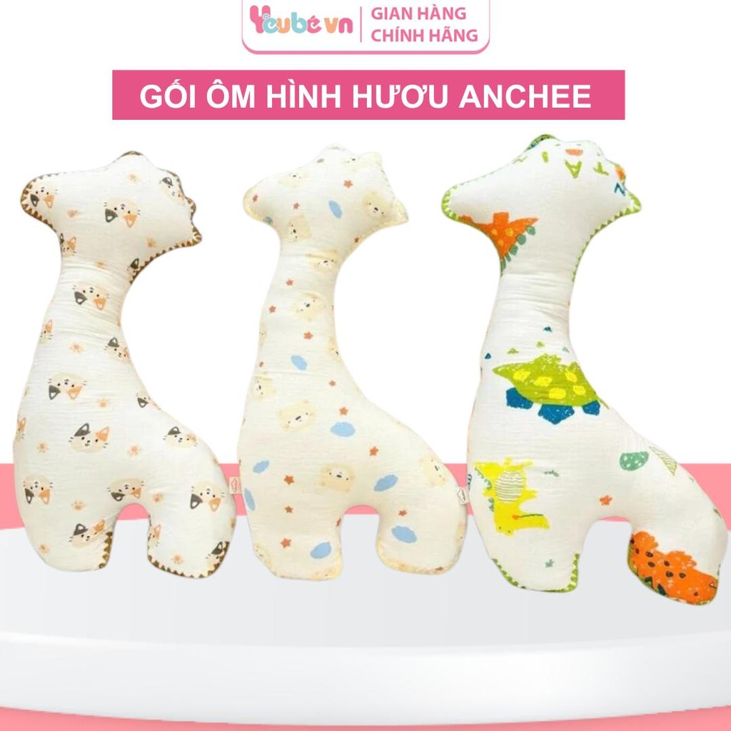 Gối Ôm Boona Gối Ôm Trẻ Em Vải Muslin Đẹp Hình Hươu Vô Cùng Dễ Thương Cho Bé YEUBEVN | Shopee ...
