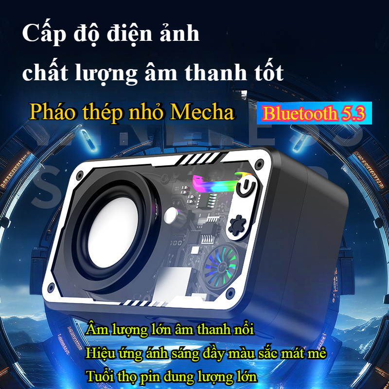 Loa Bluetooth Không Dây V1 - Loa RGB Âm Nhạc, Sạc Và Subwoofer Mini Cho ...