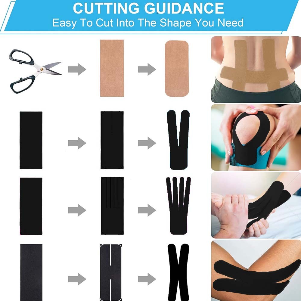 6pcs Portective Sports Tape Athletic Wrap Self-adhesive Muscle Finger ...