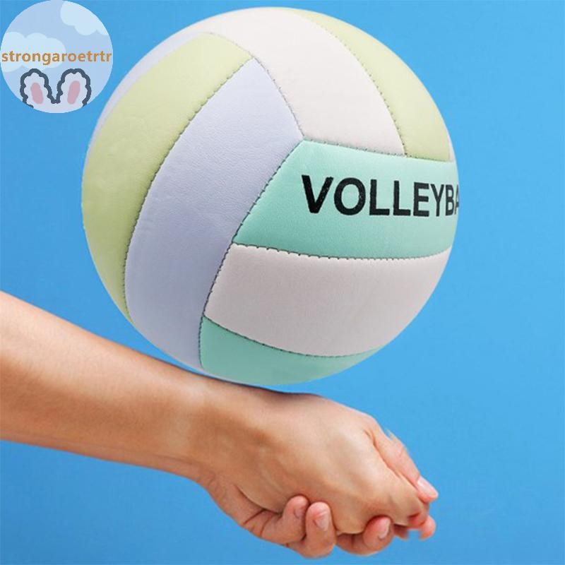 Bóng chuyền Strongatore PVC Kích thước 5, phù hợp cho bãi biển và cắm ...