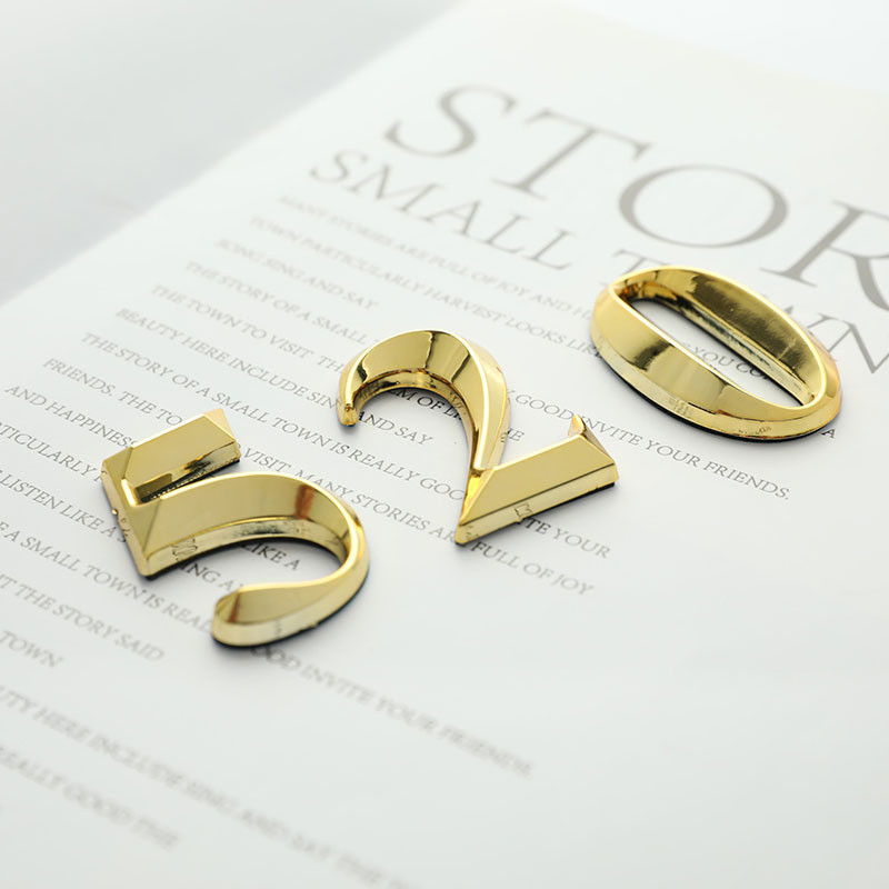 [Xznzvv] 1 Chiều Cao 5cm Vàng Nhà Miếng Dán Địa Chỉ Nhãn Cửa Vàng Hiện ...