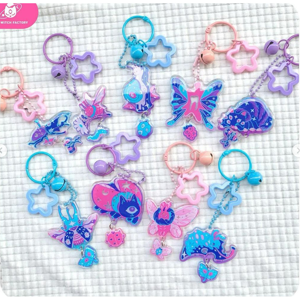 [Cat Witch Factory] Bug keychain (inbox chọn mẫu) | Shopee Việt Nam