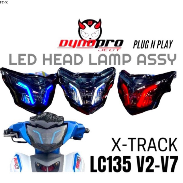 CHÓA TRƯỚC DYNO PRO LC 135 V2 - V7 CHÍNH HÃNG MALAYSIA / UP EXCITER 135 ...