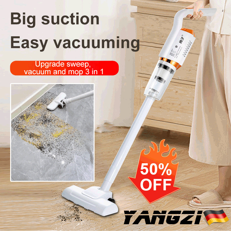 【Cordless and Versatile】Household Handheld Mopping Suction Sweeping ...