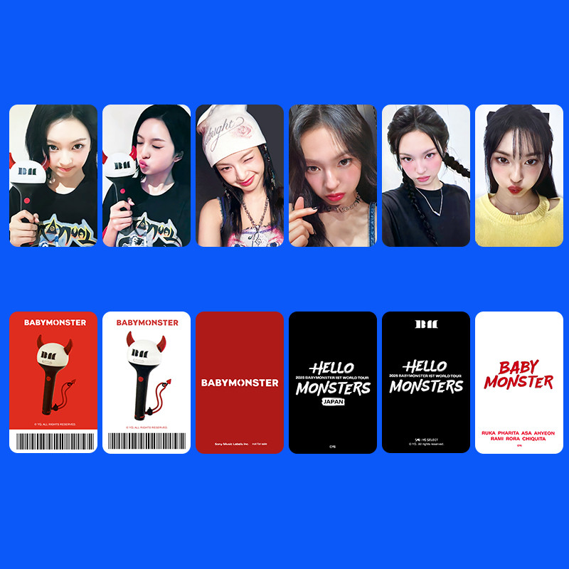 6-13 Chiếc HELLO BM Light Stick Lomo Cards Really Like You WORLD TOUR ...