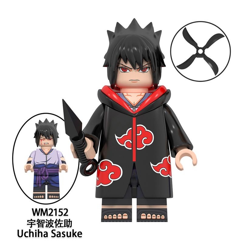 Tương thích với Lego Naruto Konoha Maru Iruka Yile WM6153 Đồ chơi mô ...
