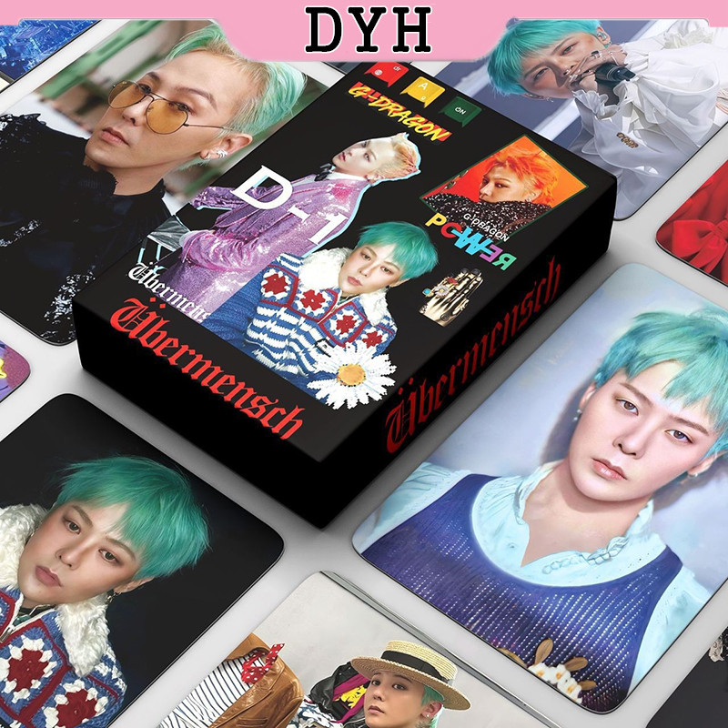 55 Cái / hộp Bigbang G-Dragon Photocard ỐNG Album KPOP GD LOMO Thẻ Bộ ...