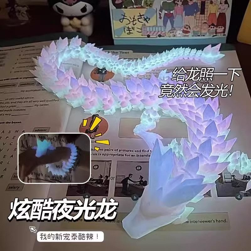 [Meow.Sensei] Đồ chơi mô phỏng in 3d Luminosaurus, búp bê trẻ em, quà tặng sáng tạo, đồ trang ...
