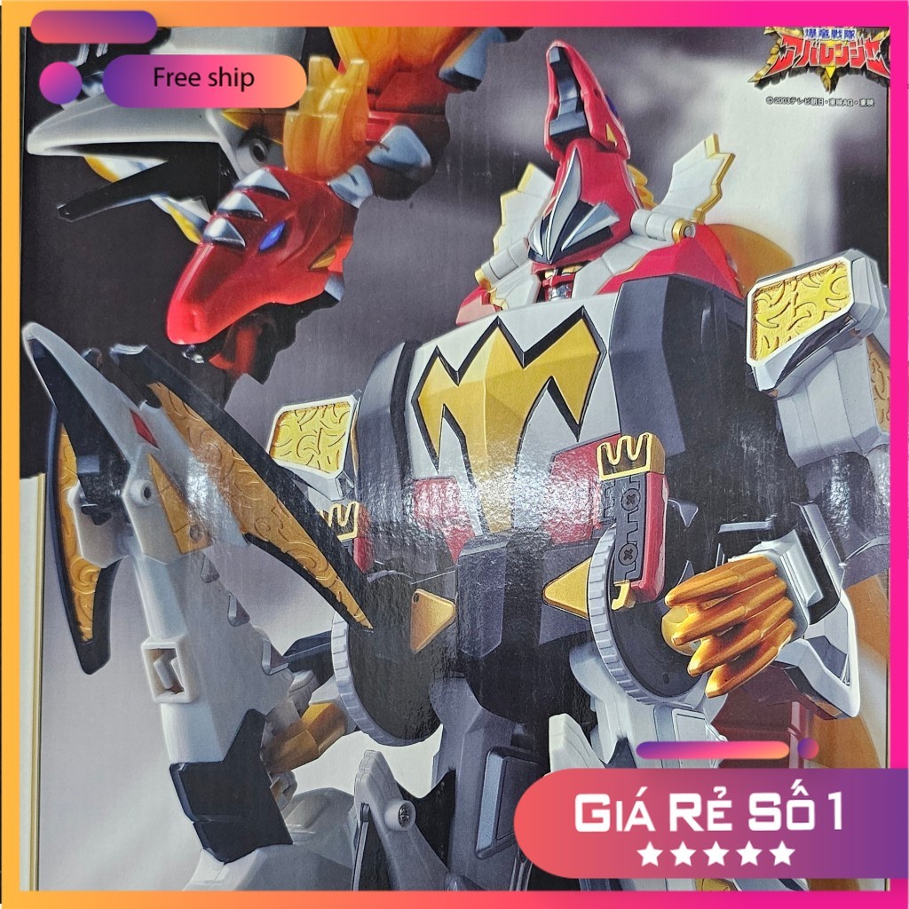 [Sale] Dx Abaranger 2003 | Đồ Chơi Siêu Nhân Khủng Long, Bakuryuu Sentai Abaranger | | Shopee ...