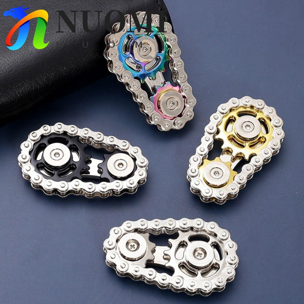 Nuomi Fidget Spinner, Chains Gear Fingertip Sprocket Tay Spinner Chain ...