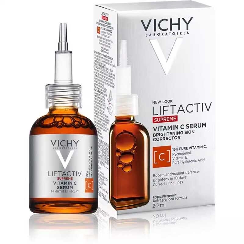 Tinh chất Vichy VC vitamin C trẻ hóa và sửa chữa tông màu da làm sáng nếp nhăn làm săn chắc và ...